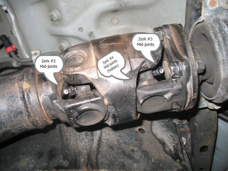 Greasing Entire Drive Shaft U-Joints (6 Zerks) | TTORA Forum Greasing Entire Drive Shaft U-Joints (6 Zerks) | TTORA Forum